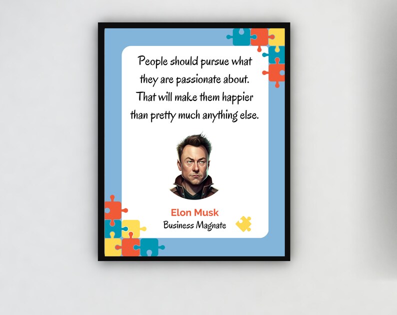 Rainbow Famous People With Autism Postersset of 8 Autism - Etsy