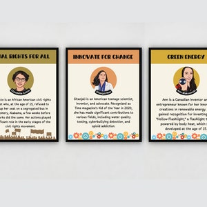 Influential Young People Posters, Bulletin Board, Remarkable Young ...