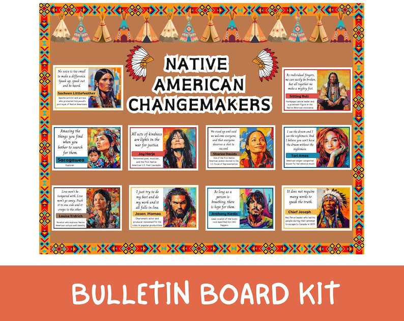 Native American Heritage Month Bulletin Board, Native American ...