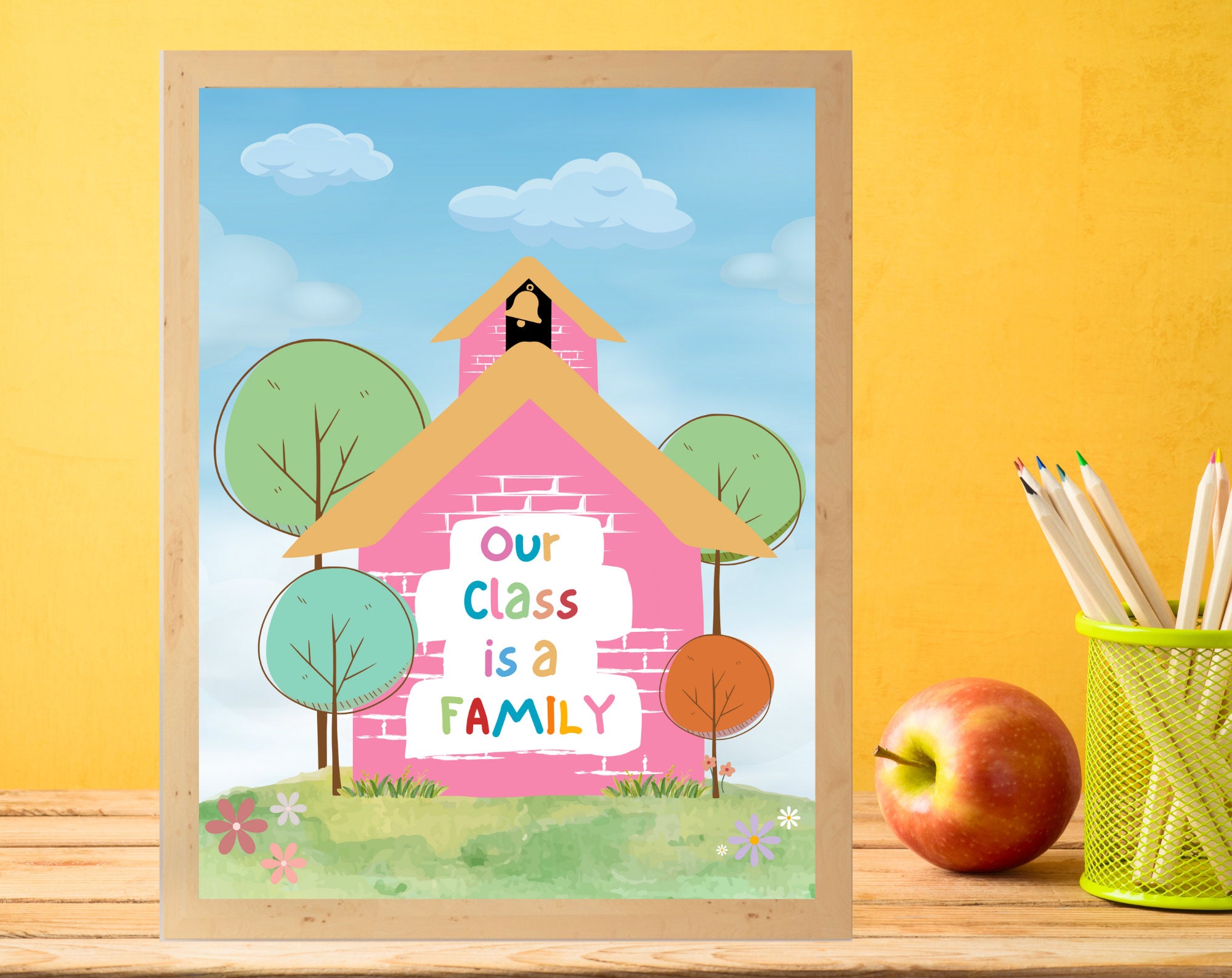 Class is Family Poster, Printable, Instant Download - Etsy