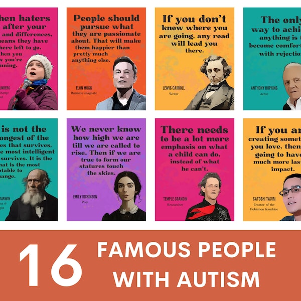 Autism Class Posters - Etsy