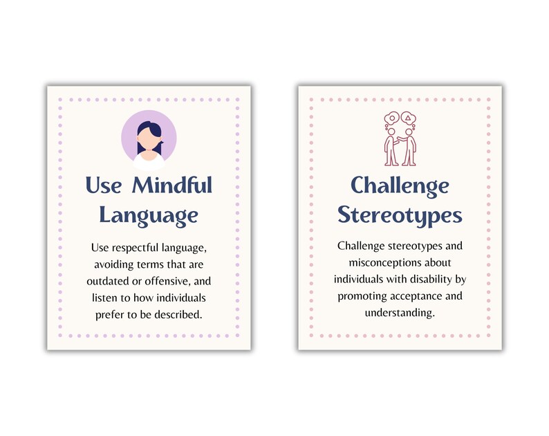 Disability Awareness Month Posters, Neurodiversity Awareness, Support ...