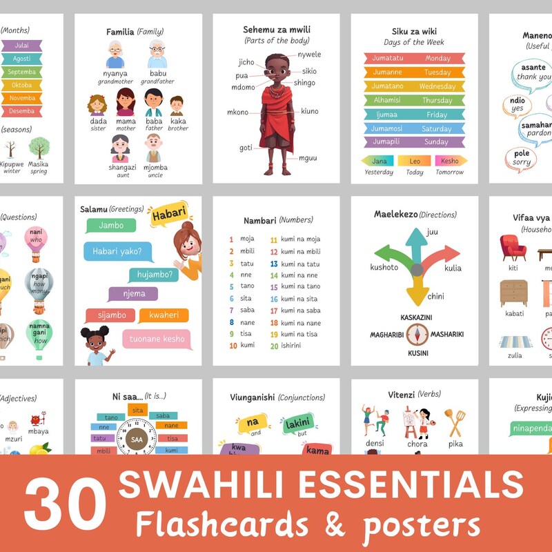Swahili - Etsy.de