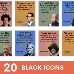 Famous Black Leaders, Black Icons, Black History Month, Inspirational ...