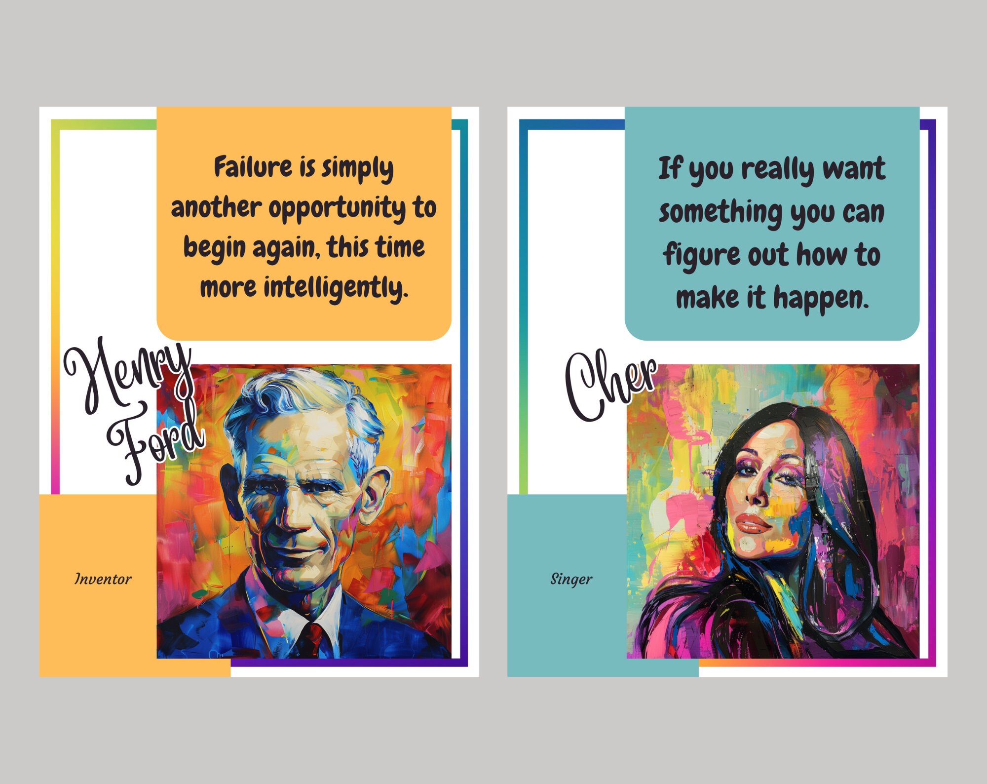 Famous People With Dyslexia Posters (set of 10), Dyslexia Awareness ...