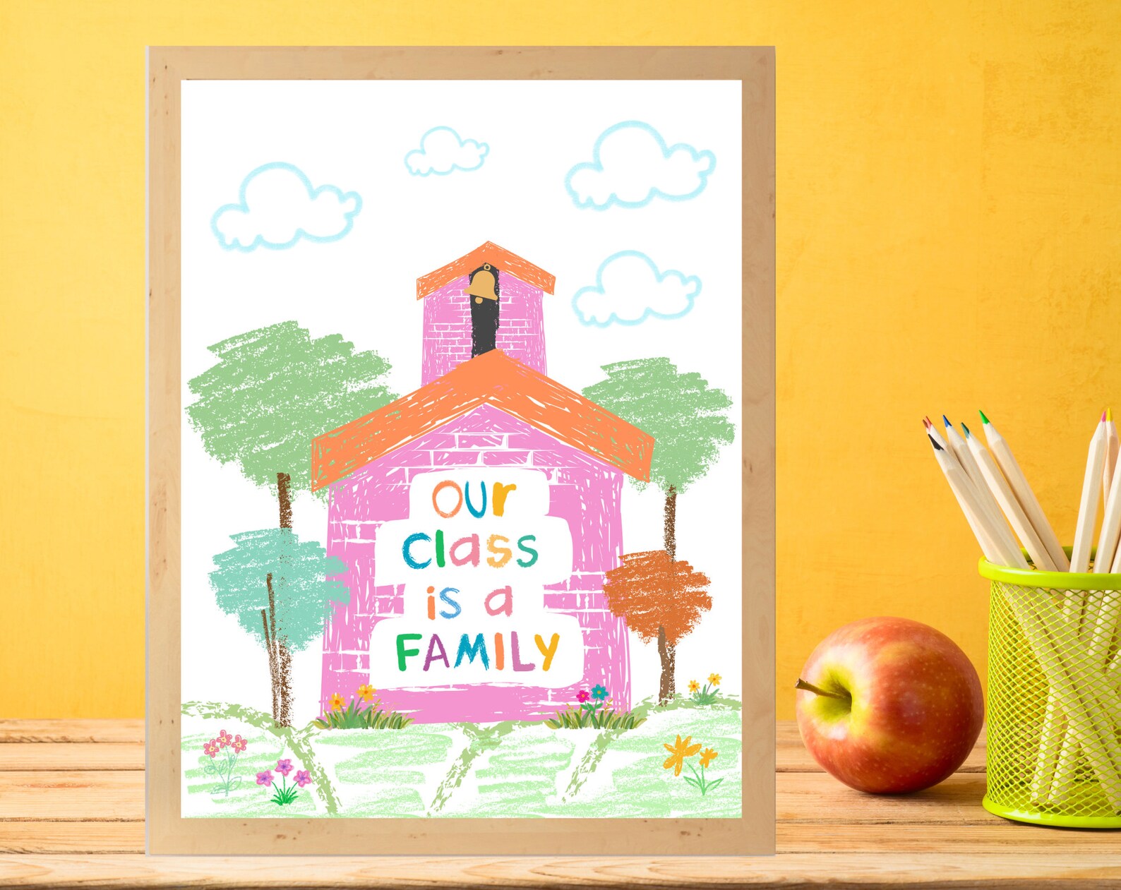 Class is Family Poster, Printable, Classroom Decor, Instant Download - Etsy