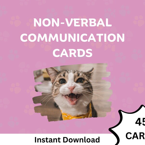 Communication Cards - Etsy