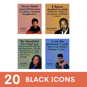 Famous Black Leaders, Black Icons, Black History Month, Inspirational ...