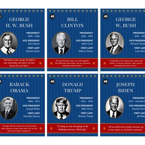 US Presidents Posters, United States Presidents, American Presidents ...