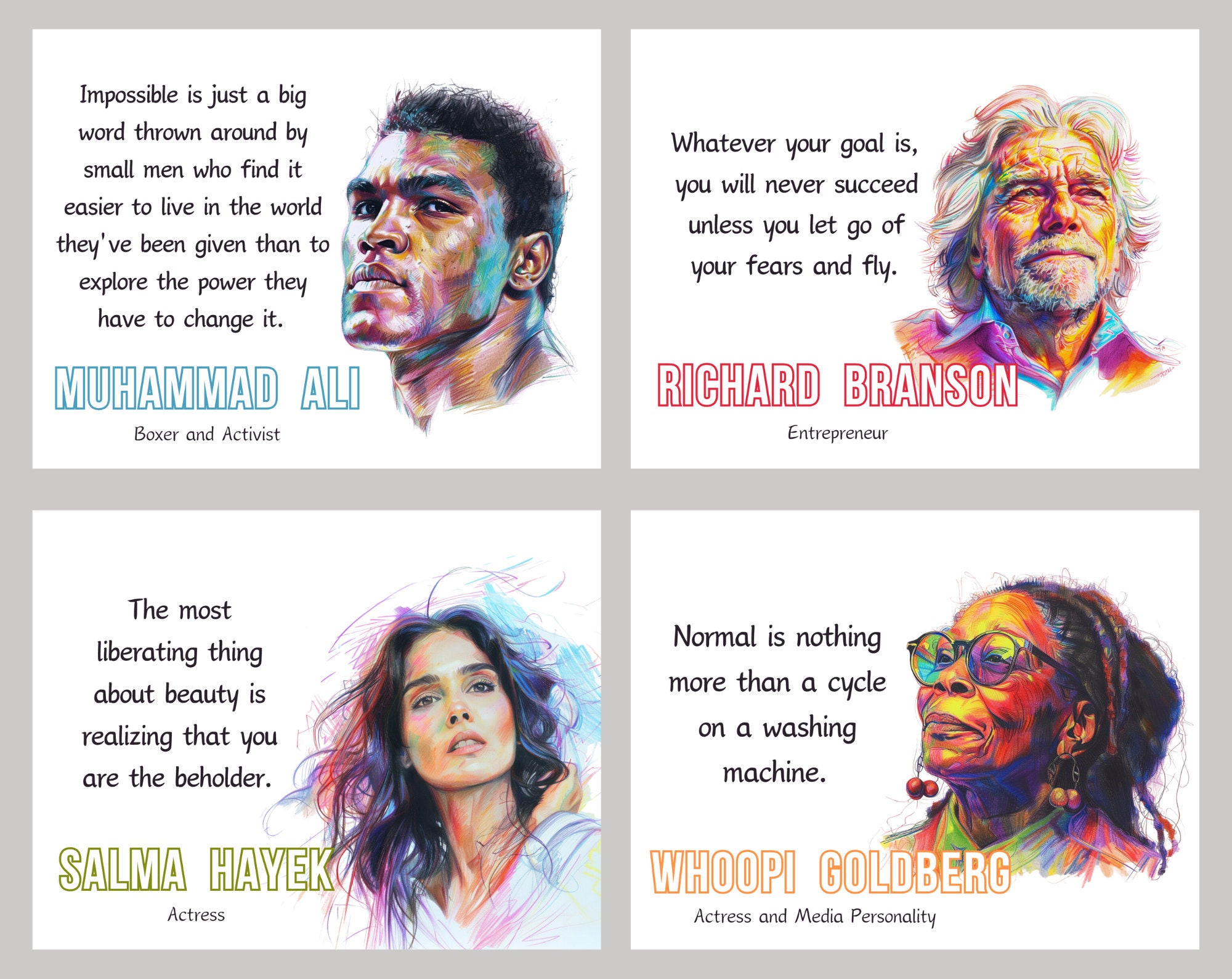 Famous People With Dyslexia Posters set of 16, Dyslexia Awareness Month ...