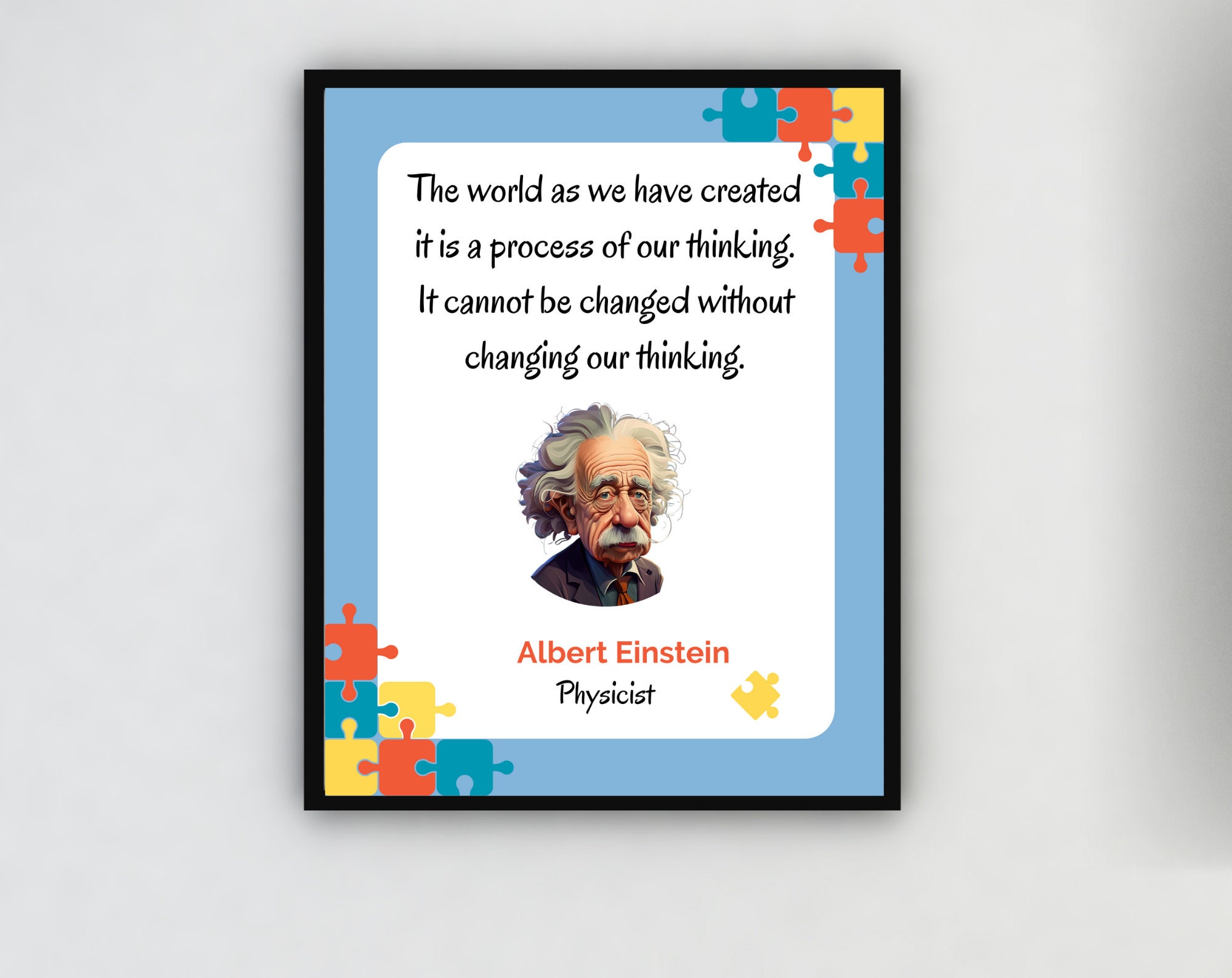 Rainbow Famous People With Autism Posters(set of 8), Autism Awareness ...