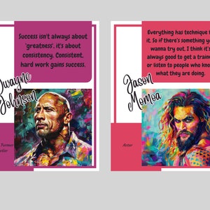 Famous Asian American Icons Posters (set of 25), Famous Pacific ...