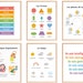 French Classroom Posters (30 Posters), French Classroom Decor, Bright ...