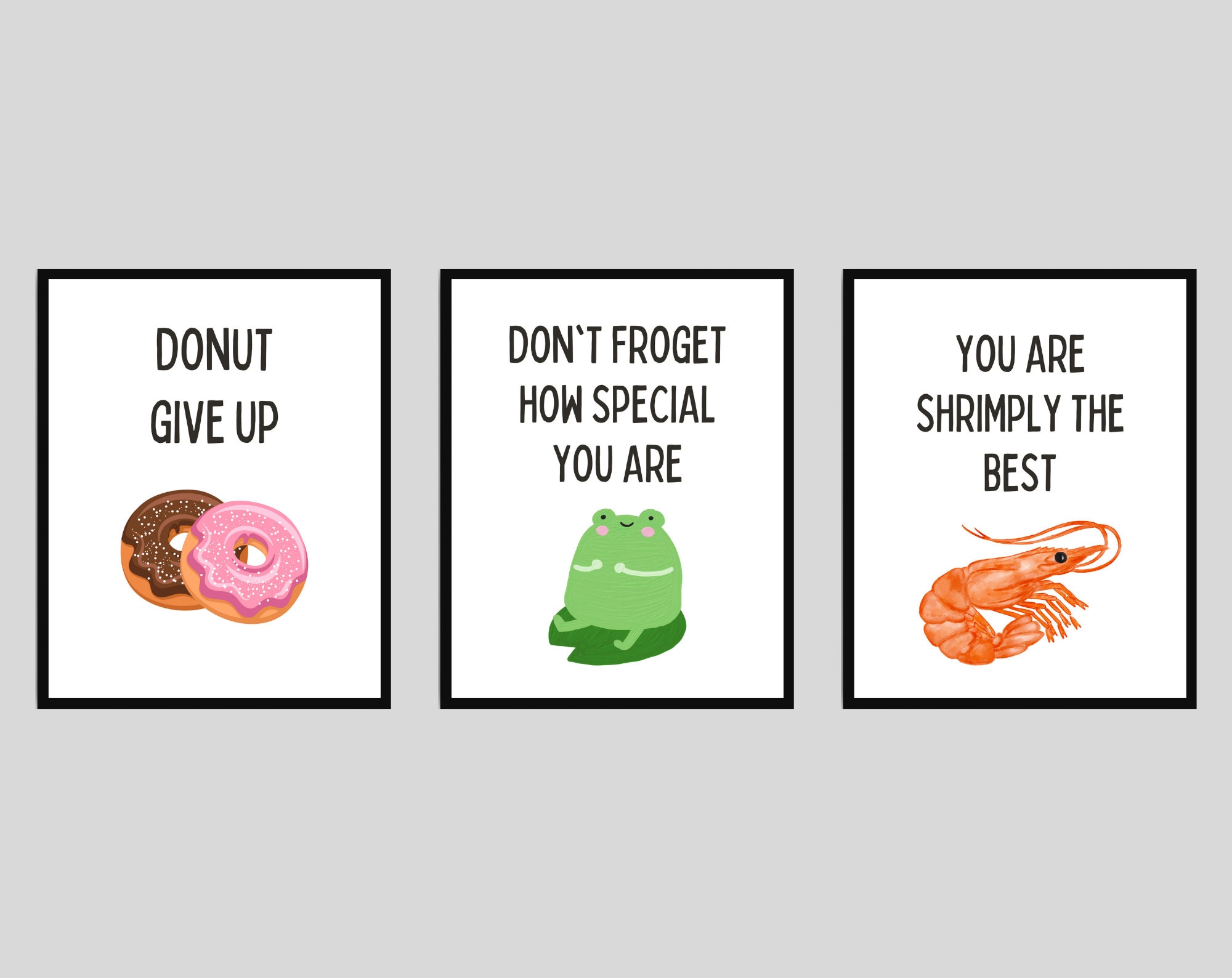 Motivational Puns Posters ( Set of 10) Ready to Print, Inspirational ...