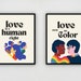 LGBTQ Quotes set of 8 Posters, Pride Month Posters, LGBTQ Love ...
