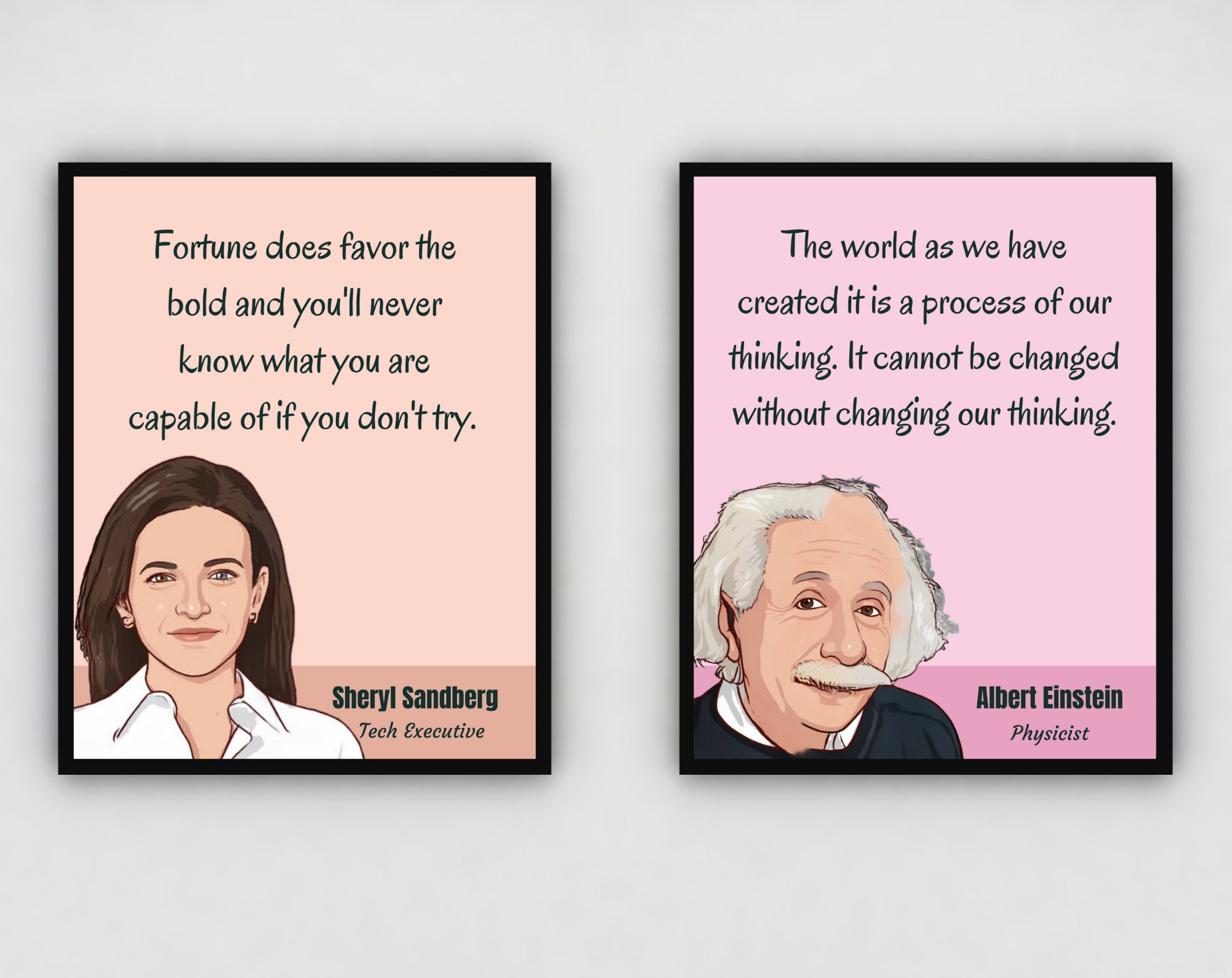 Influential Jewish American Icons Posters(set of 8), Famous Jewish ...