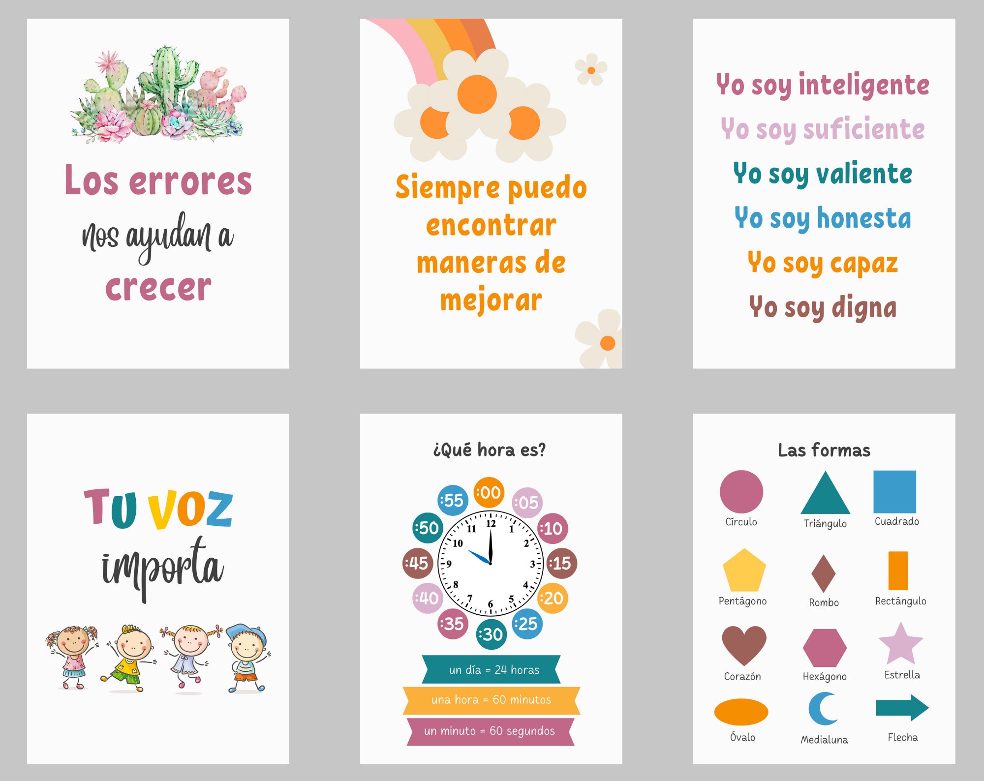 Spanish Classroom Posters (30 Posters), Spanish Classroom Decor ...