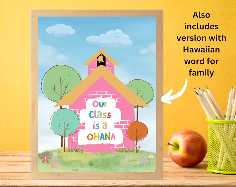 Class is Family Poster, Printable, Instant Download - Etsy