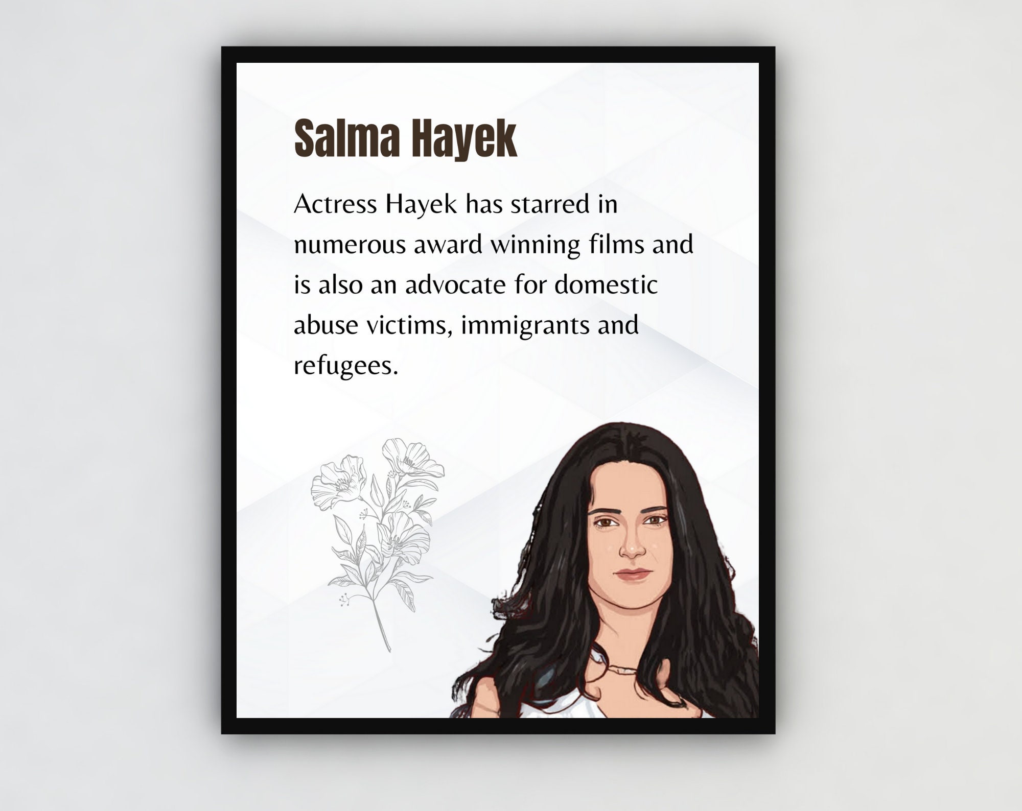 Notable Arab American Leaders Postersset of 8, Arab American Heritage ...