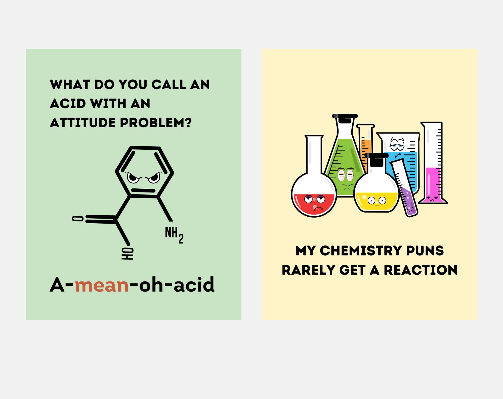 Funny Science Puns Posters (bundle of 32), Chemistry Puns Posters ...