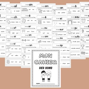 French Sounds Phonics Exercises, French Classroom 100 Pages, Les ...