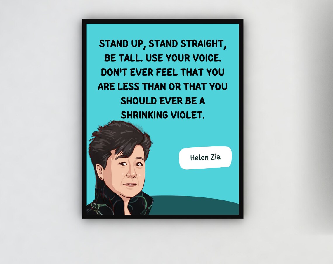 Rainbow Famous Asian American Leaders Posters set of 8, Asian American ...