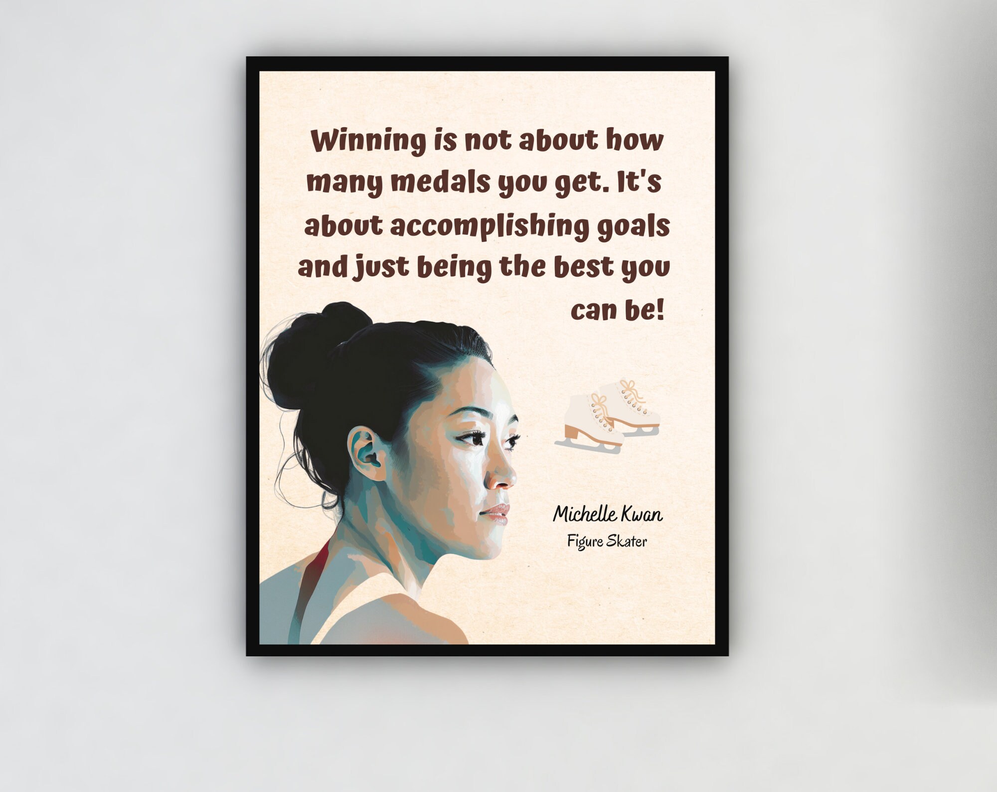 Famous Asian American Icons Posters set of 8, Asian American Heritage ...