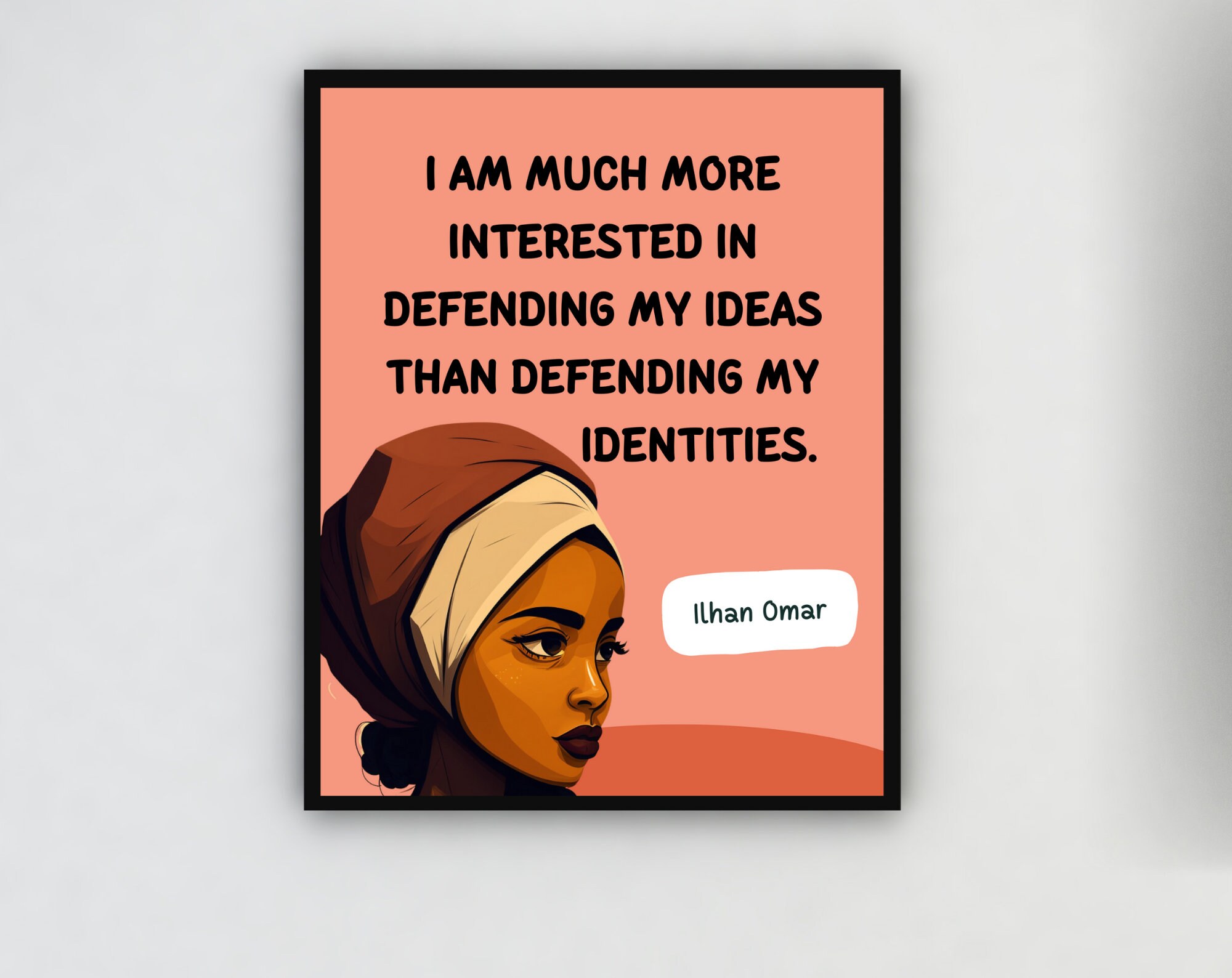 Rainbow Remarkable Arab Americans Posters set of 8, Arab American ...