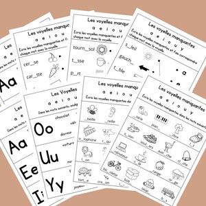 French Sounds Phonics Exercises, French Classroom 100 Pages, Les ...