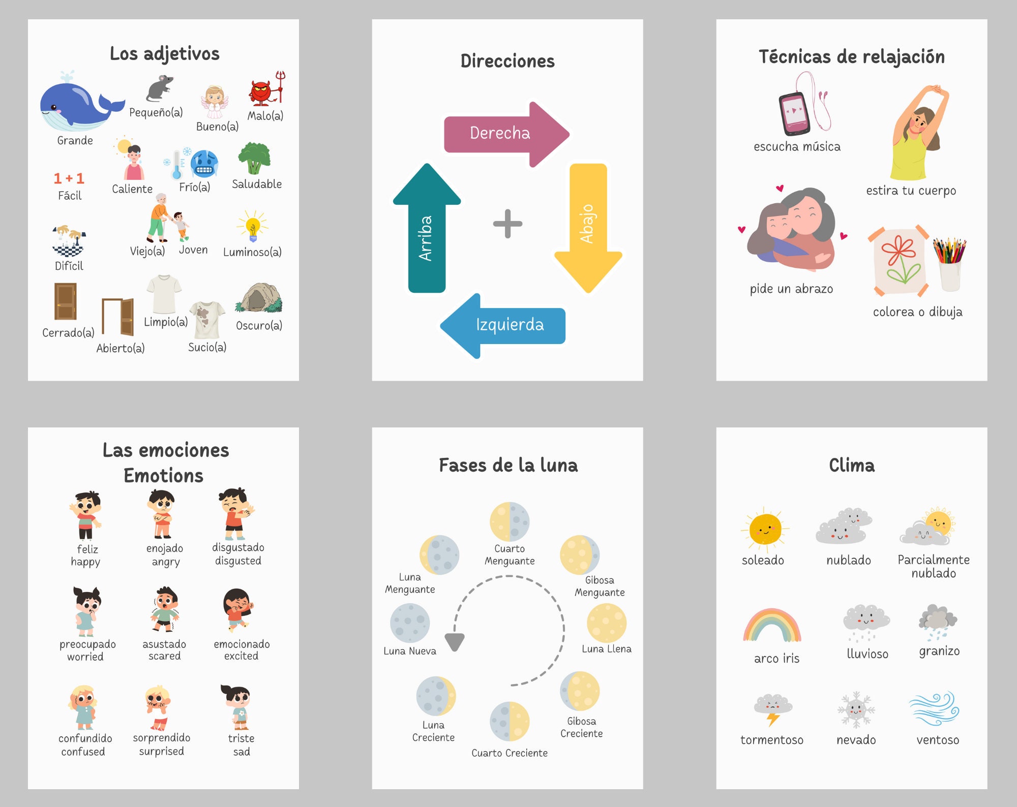 Spanish Classroom Posters 30 Posters, Spanish Classroom Decor, Spanish ...