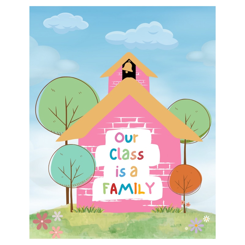 Our Class is a Family Poster - Etsy