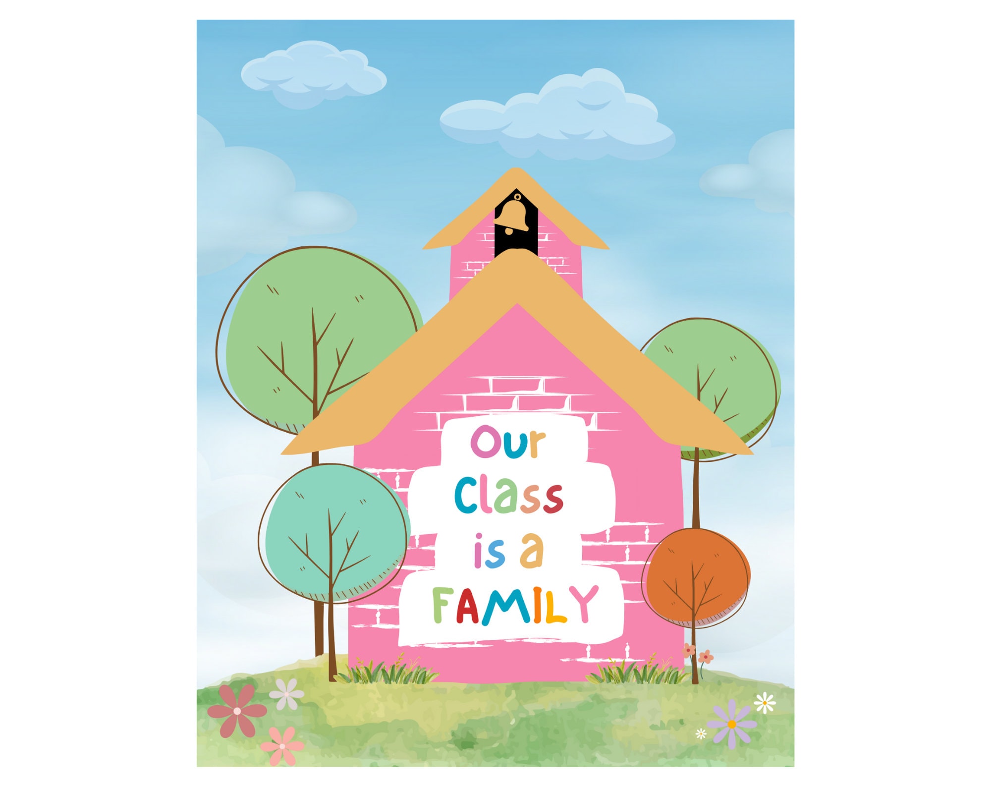 Class is Family Poster, Printable, Instant Download - Etsy