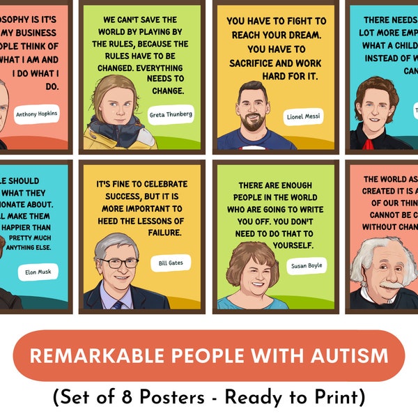 Autism Poster - Etsy UK