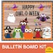 Owl Halloween Bulletin Board Kit, Halloween Owl Bulletin Board ...