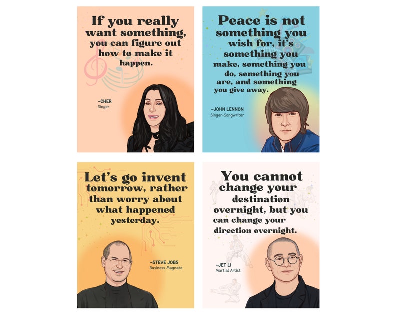 Remarkable People With Dyslexia Posters (set of 20), Dyslexia Awareness ...