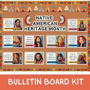 Native American Heritage Month Bulletin Board, Native American ...