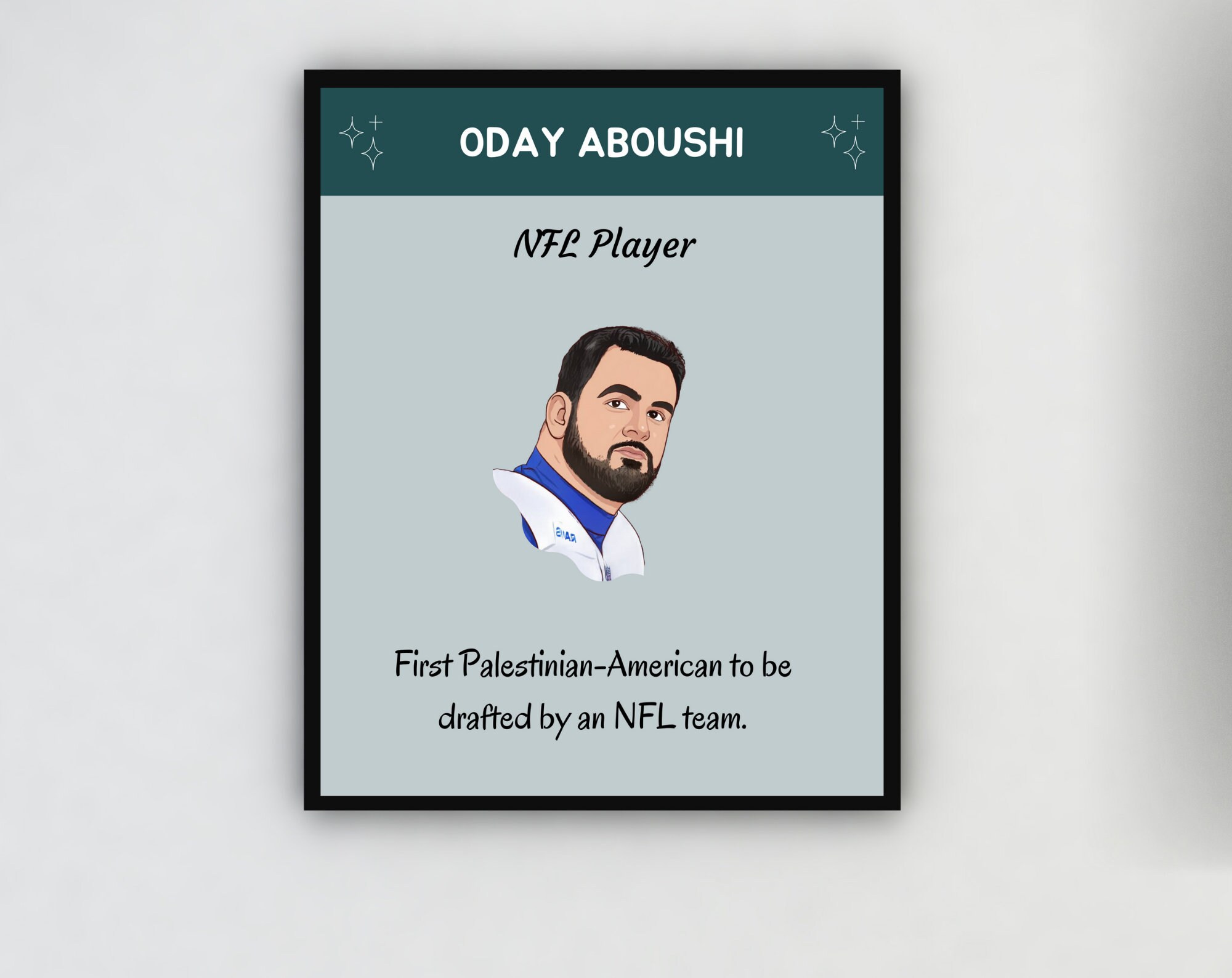 Arab American Leaders Posters(set of 8), Arab American Pioneers, Arab ...