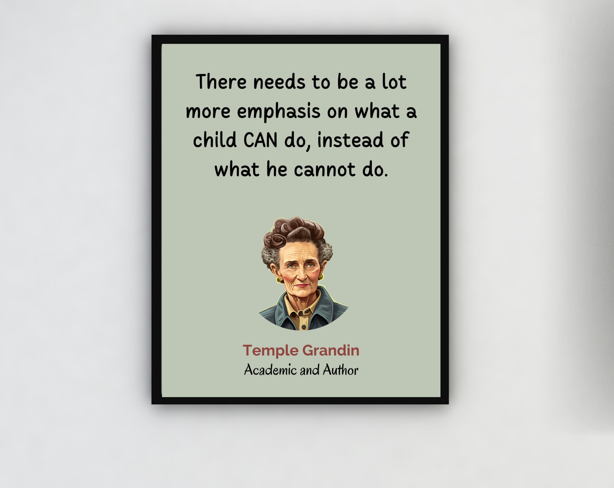 Boho Famous People With Autism Posters set of 8, Autism Awareness Month ...