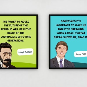 Rainbow Jewish American Icons Posters(set of 8), Famous Jewish ...