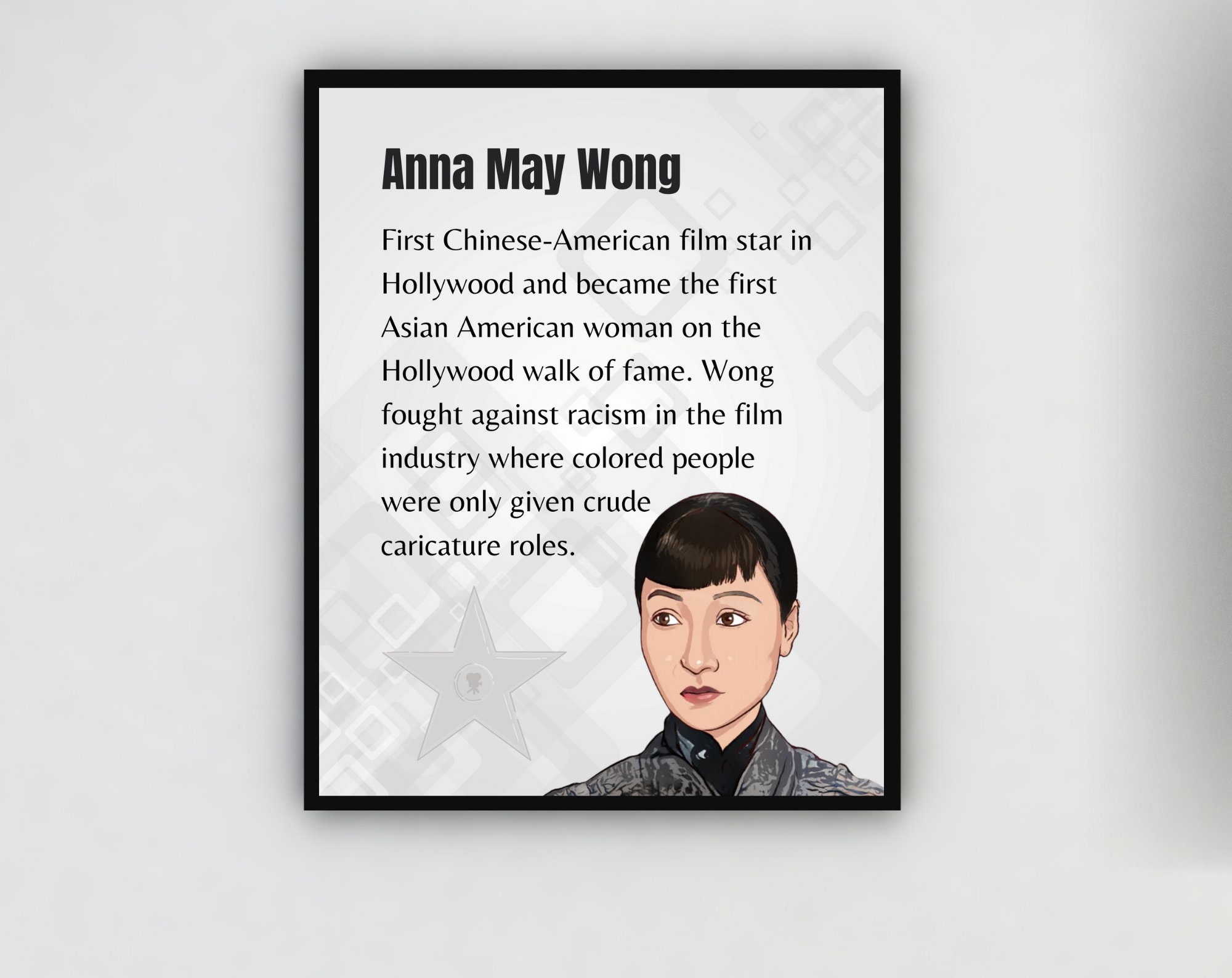 Remarkable Asian American Leaders Postersset of 8 Asian - Etsy