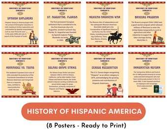 FAMOUS HISPANIC AMERICANS Social Studies Printables Activity Hispanic ...