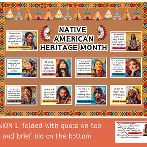 Native American Heritage Month Bulletin Board, Native American ...
