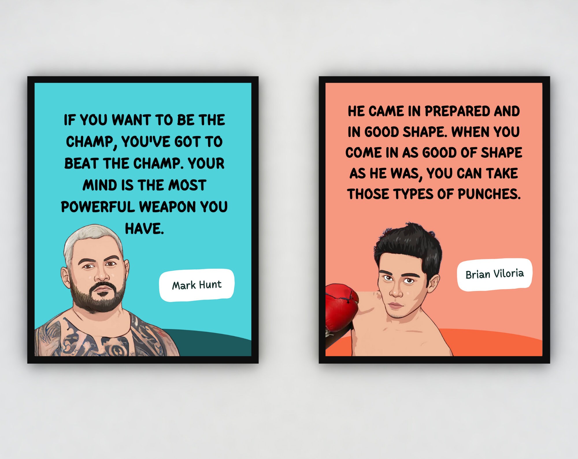 Famous Pacific Islanders Posters-rainbowset of 8, Asian American ...