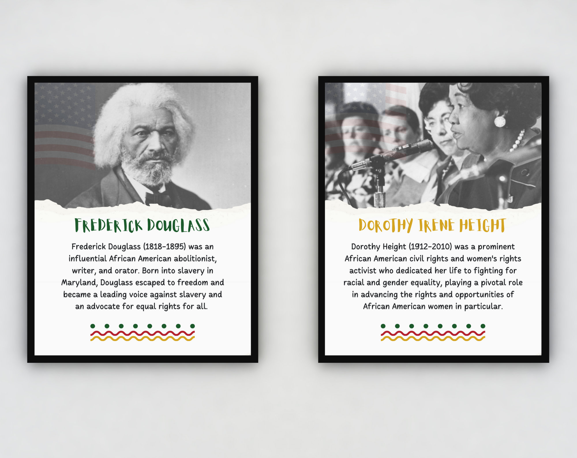 Juneteenth Posters (set of 8), Freedom Posters, Inspirational Quotes ...