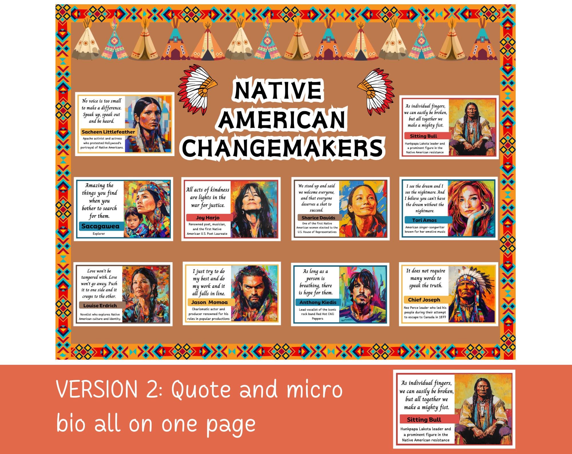 Native American Heritage Month Bulletin Board, Native American ...