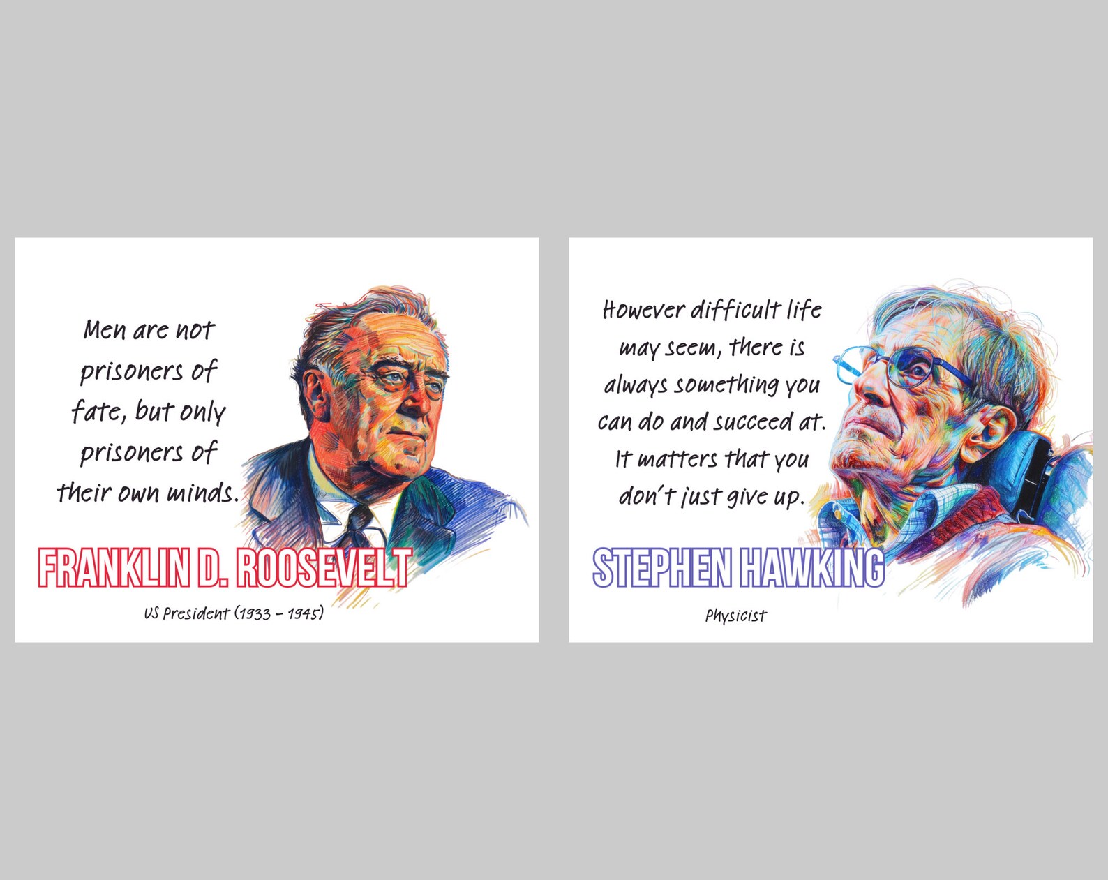 Famous People With Disability Posters (set of 8), Disability Awareness ...