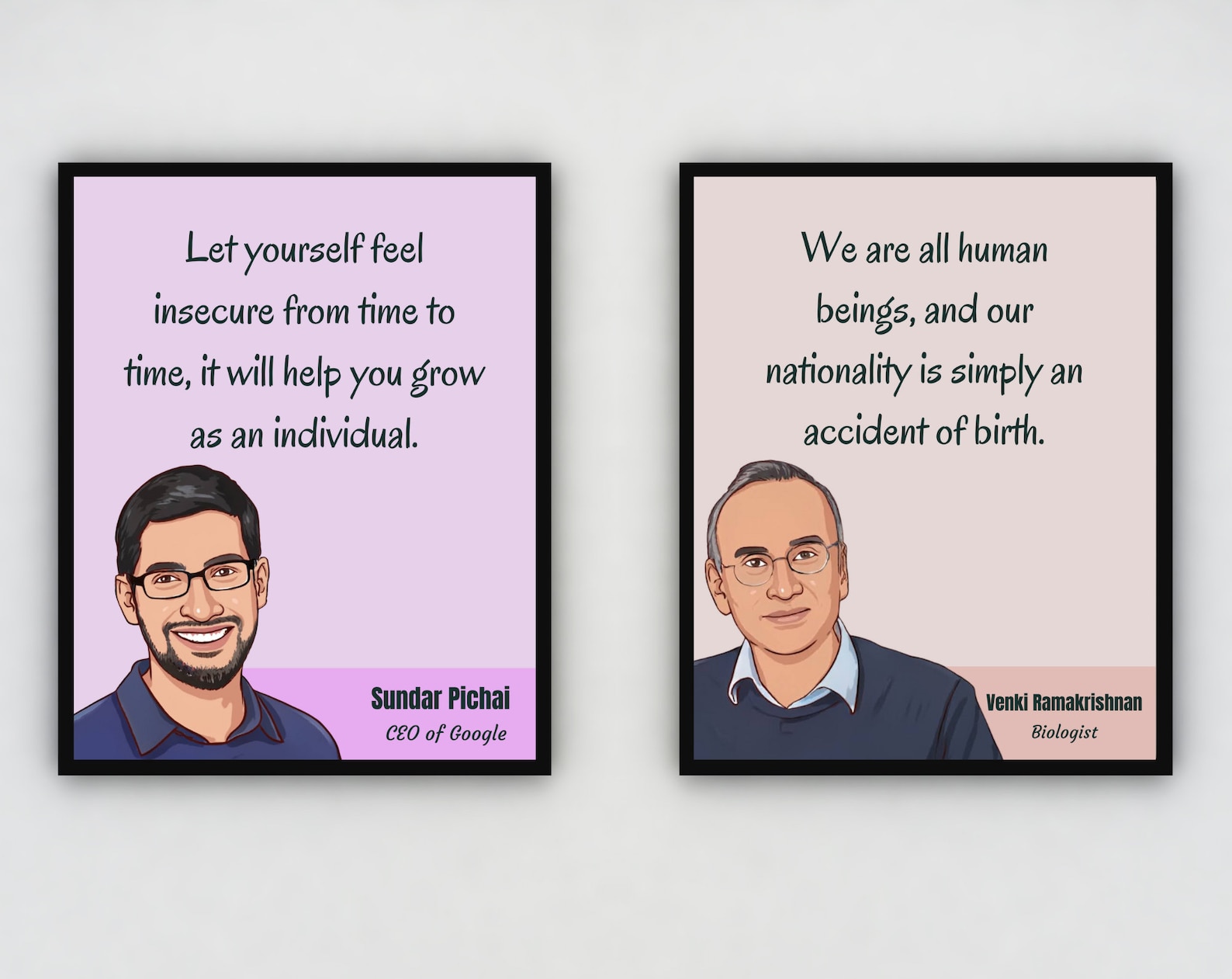 South Asian American Icons Postersset of 8 Iconic Indian - Etsy