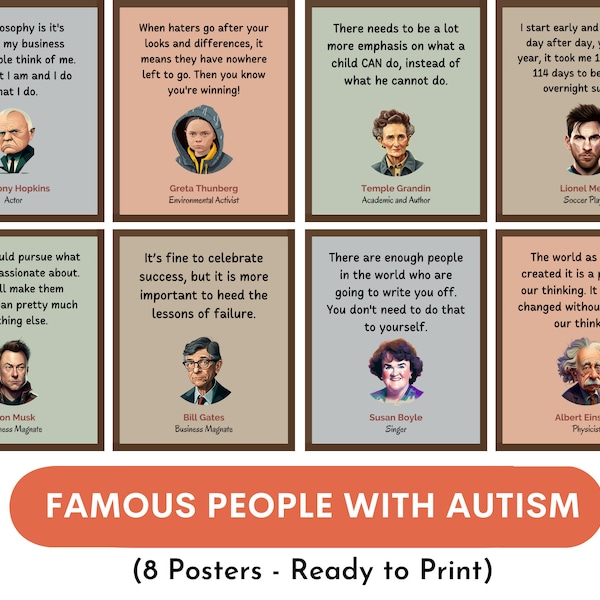 Famous People Posters - Etsy