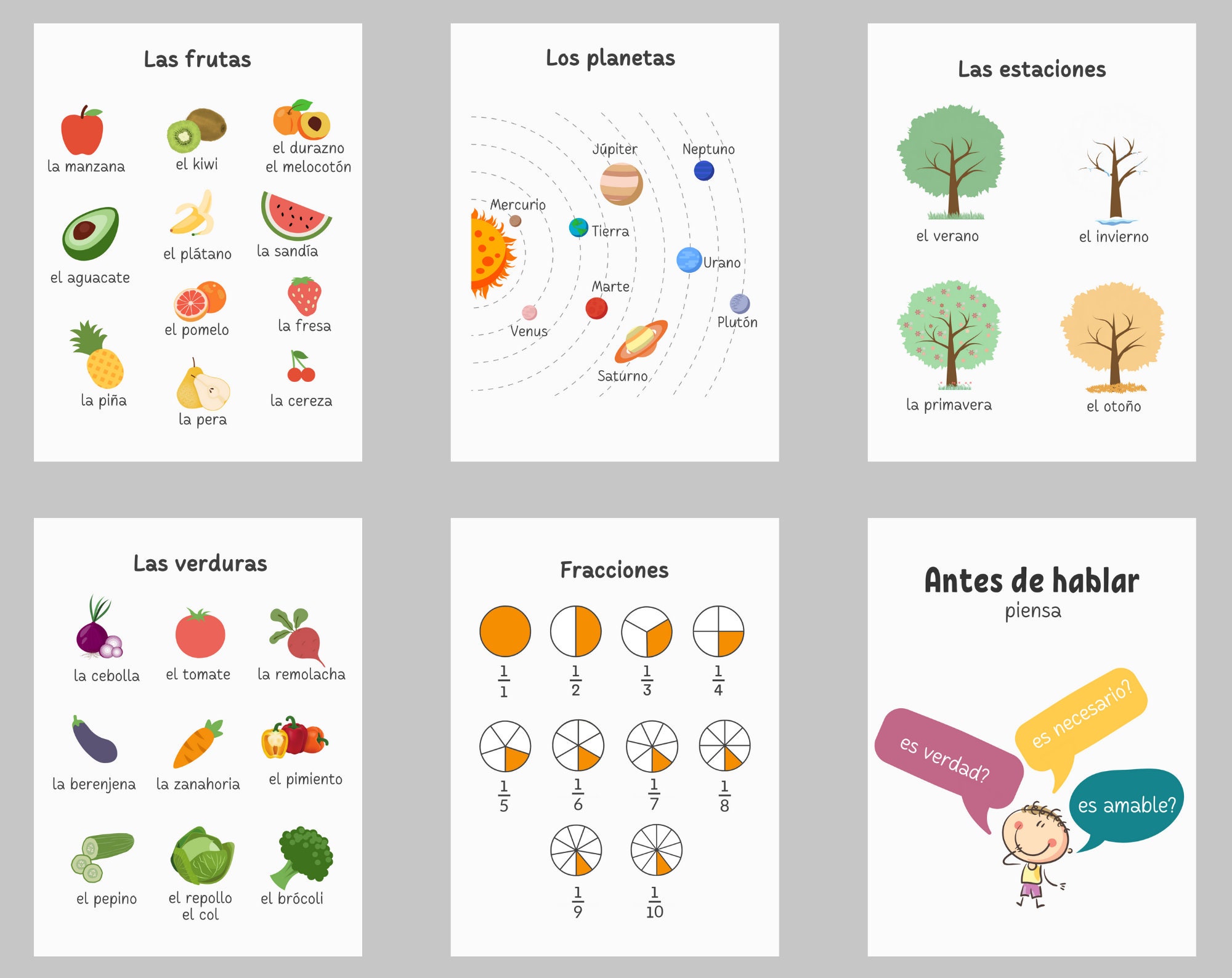 Spanish Classroom Posters 30 Posters, Spanish Classroom Decor, Spanish ...