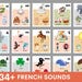 French Sounds Phonics Flashcards, French Classroom, French Phonetics ...